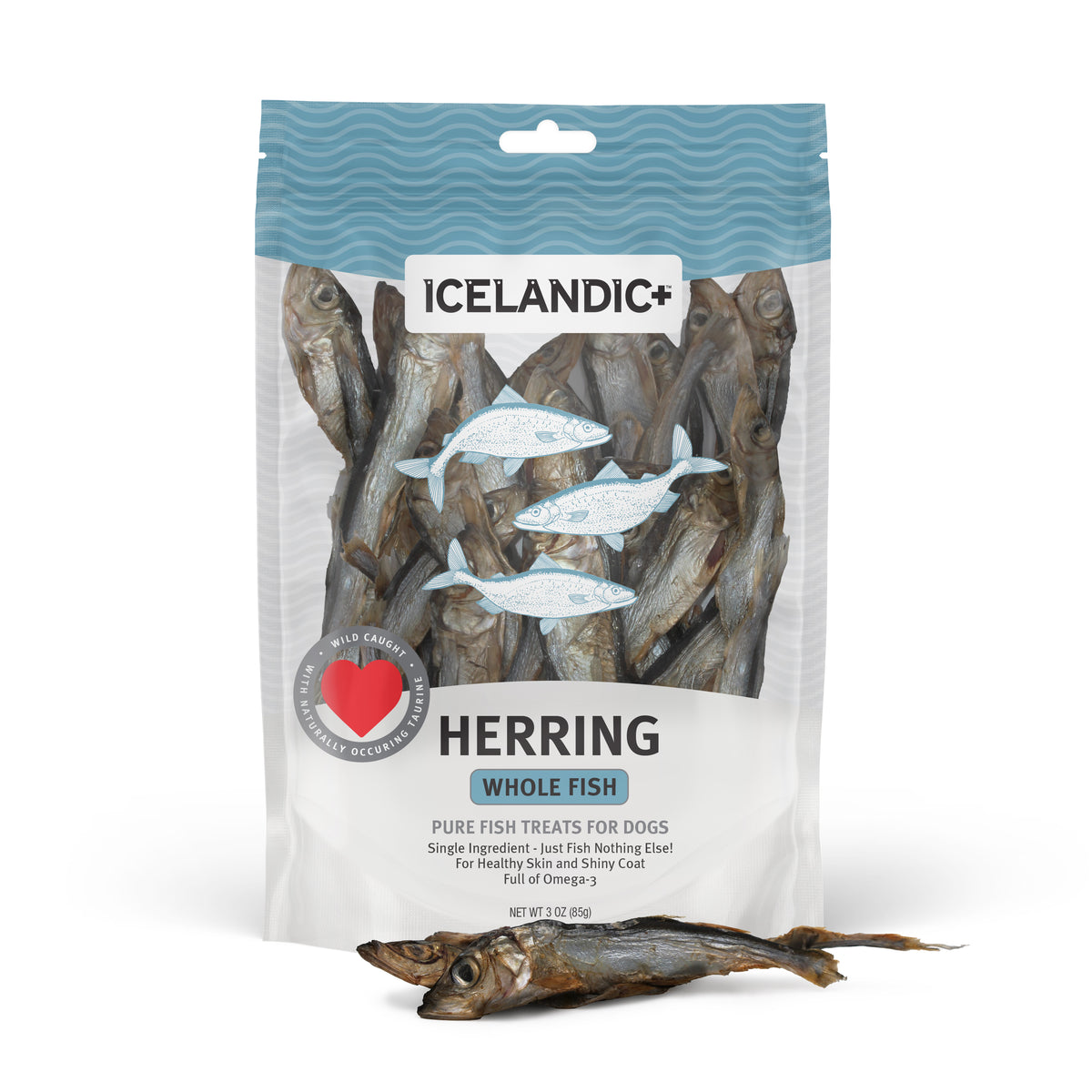 Shop Whole Fish Dog Treats - Dried Fish Dog Treats - Icelandic+