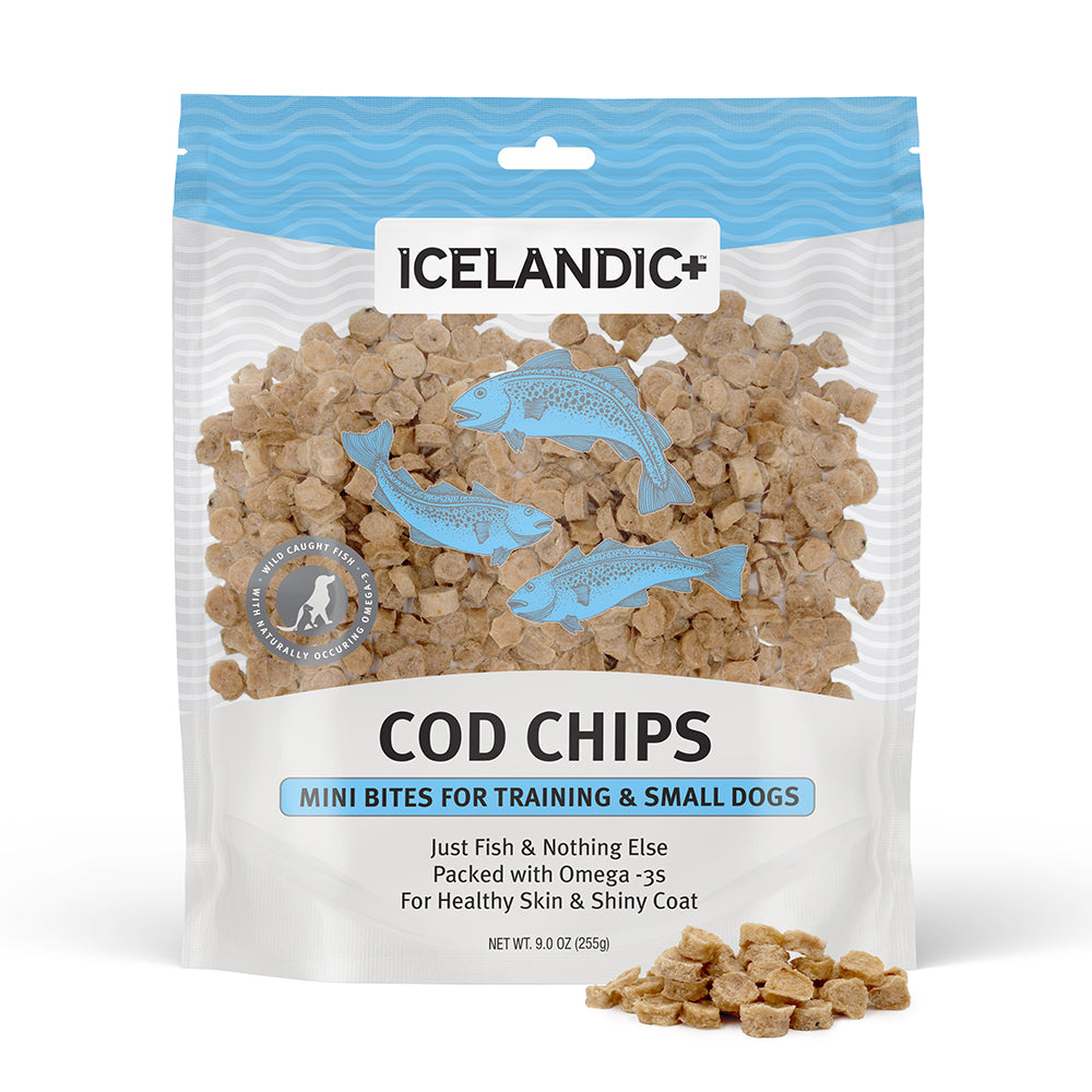 Mini Cod Fish Chip Treats - Rich In Omega-3s - Icelandic Plus – Icelandic+