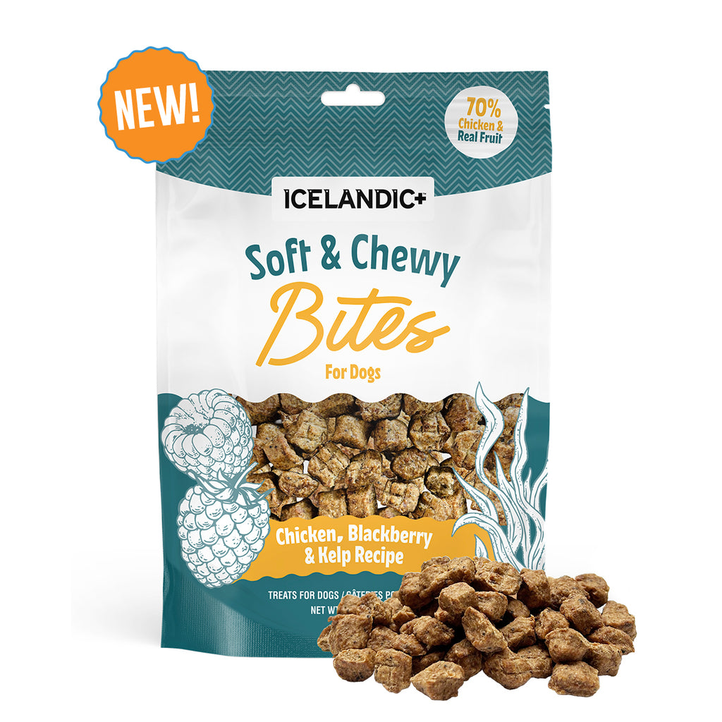 Icelandic+ Natural Dog and Cat Treats Sourced in Iceland