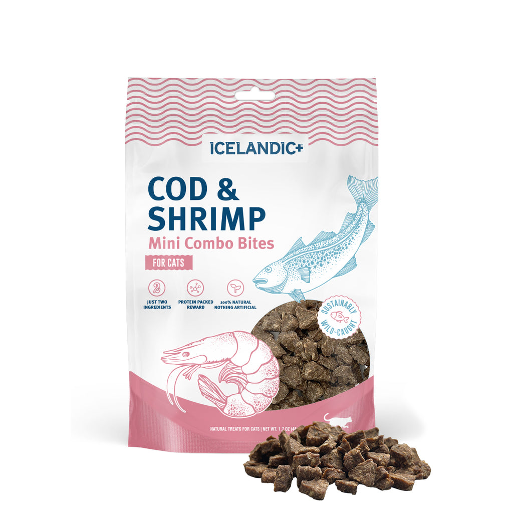 Icelandic+ Natural Dog and Cat Treats Sourced in Iceland