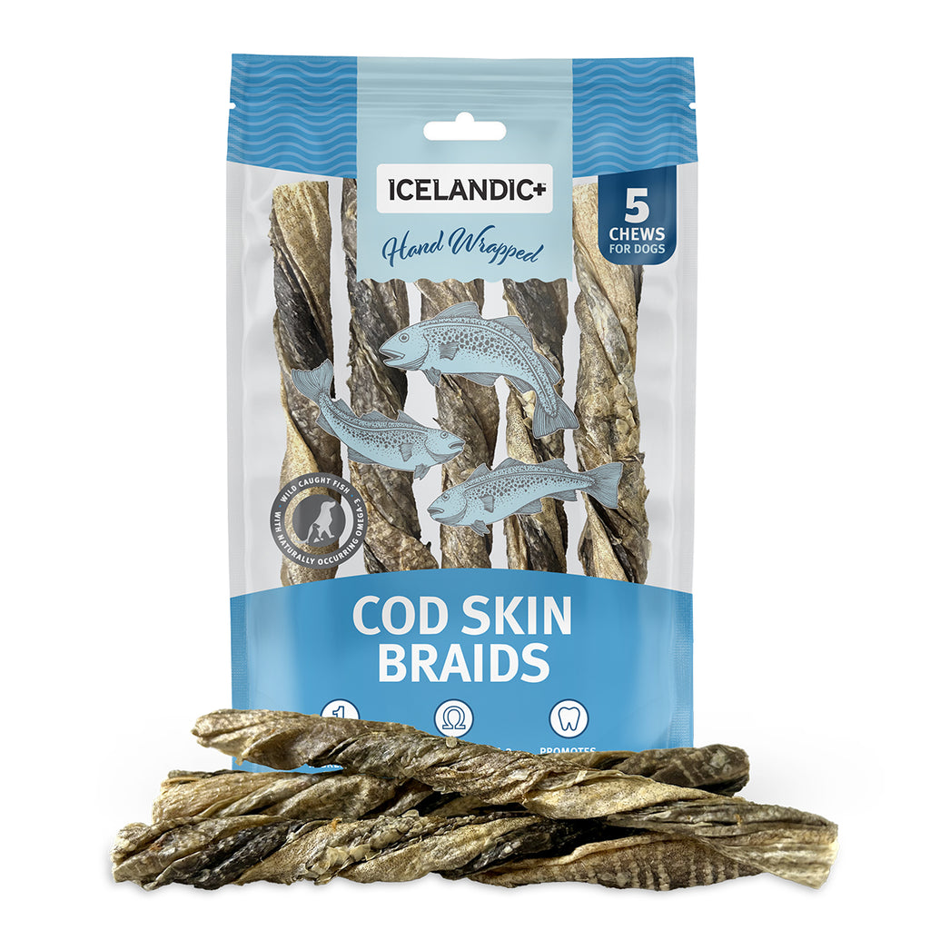 Icelandic+ Natural Dog and Cat Treats Sourced in Iceland